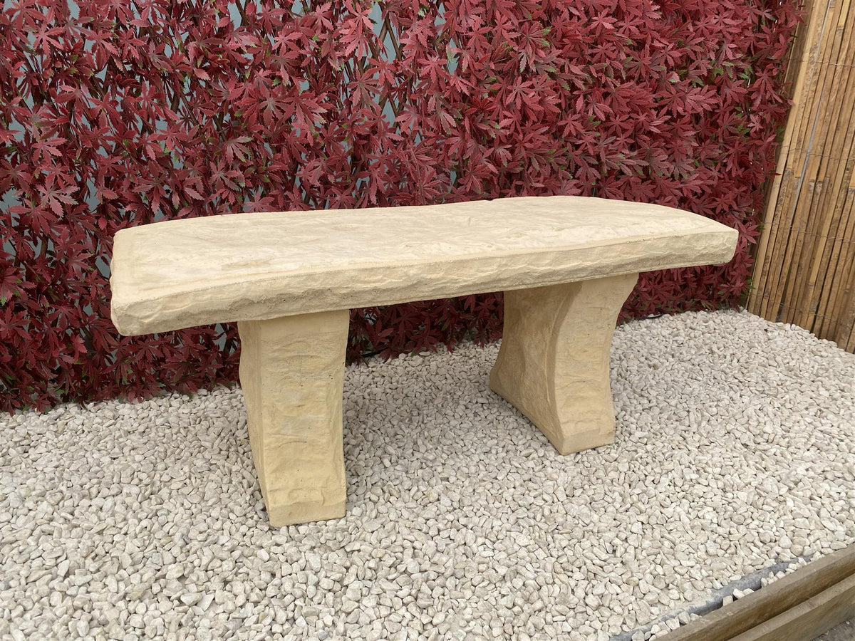 Melmar Stone New Bench Garden Bench — Adore Your Garden